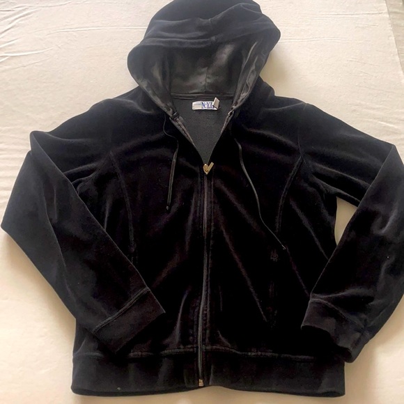 New York Laundry | Jackets & Coats | New York Laundry Zip Hoodie Jacket ...